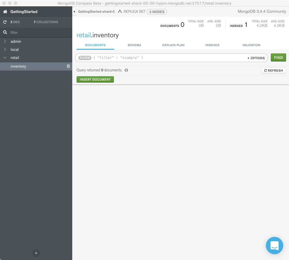Mongodb v3.6 中文文档 - 入门 | Docs4dev